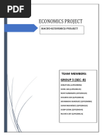 Class 12 Economics Project G20 | PDF | International Relations | Economies