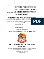 Class 12th Chemistry Project On Investigatory Test On Guava | PDF ...