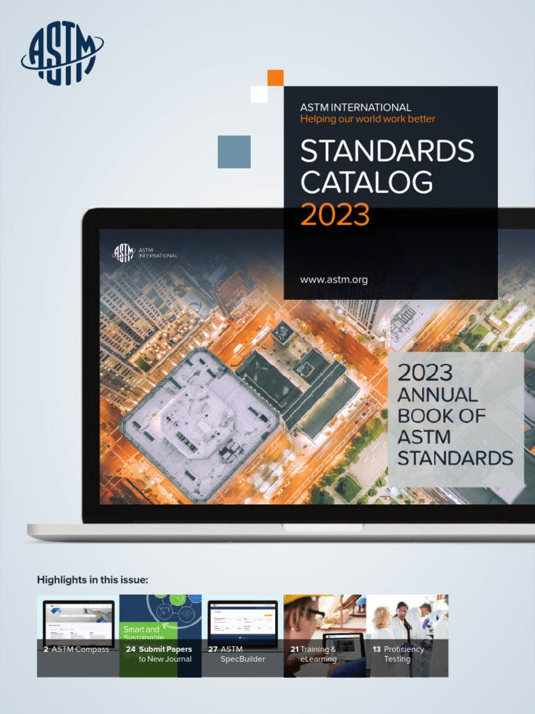 Astm Bos Cat 2023-dl | PDF | Concrete | Cement