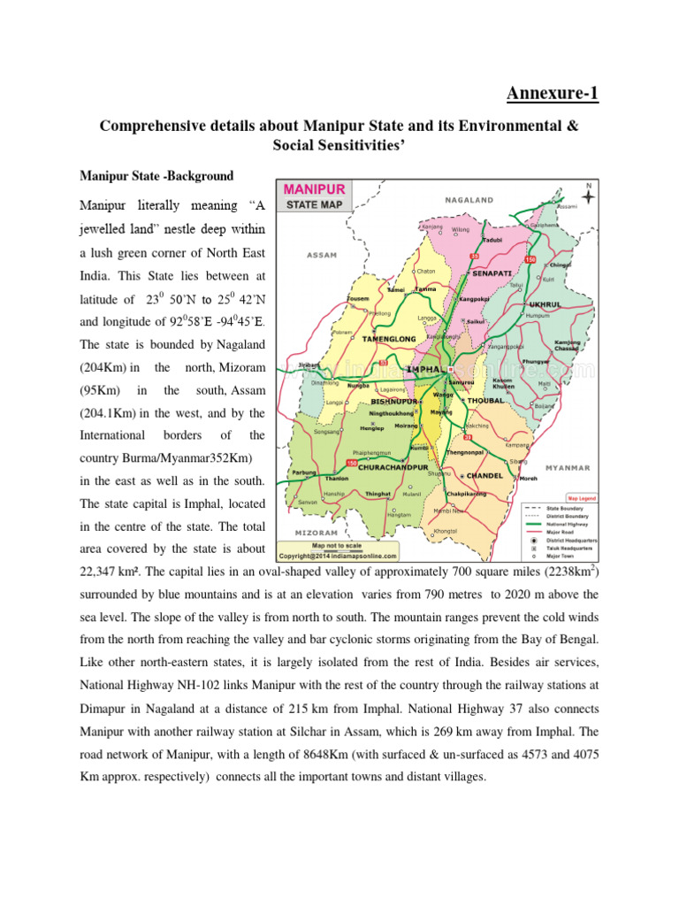 Annexure 01 Manipur Comprehensive | PDF
