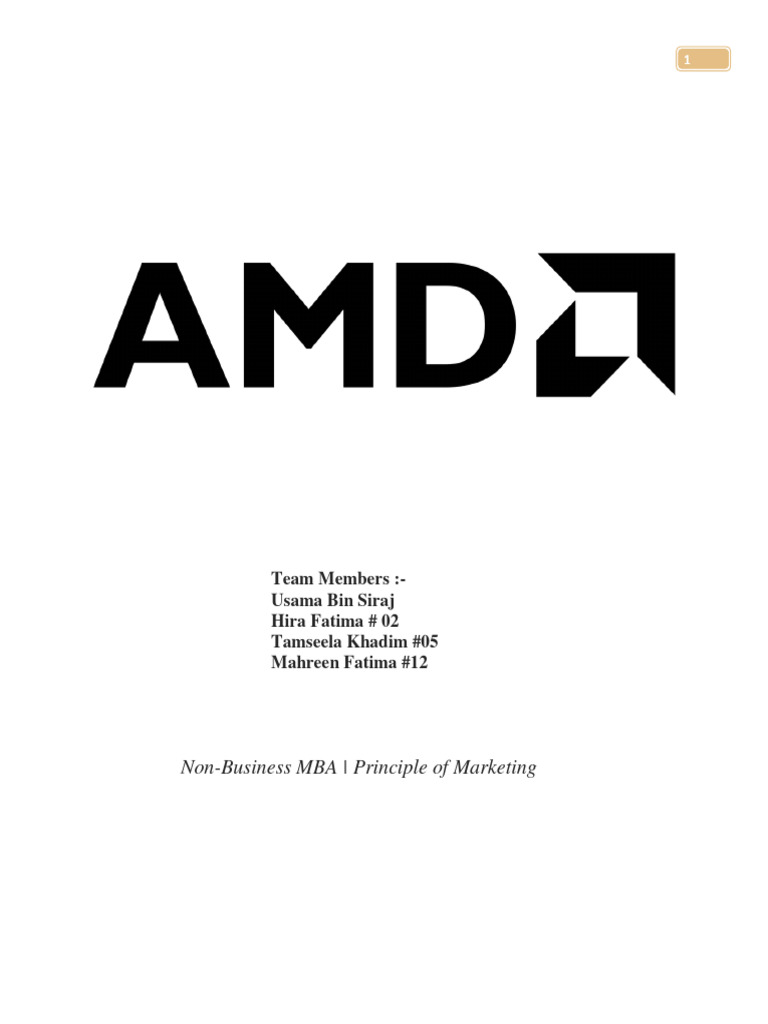 AMD Report | PDF | Technology & Engineering