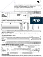 VU Official Results Request Form | PDF
