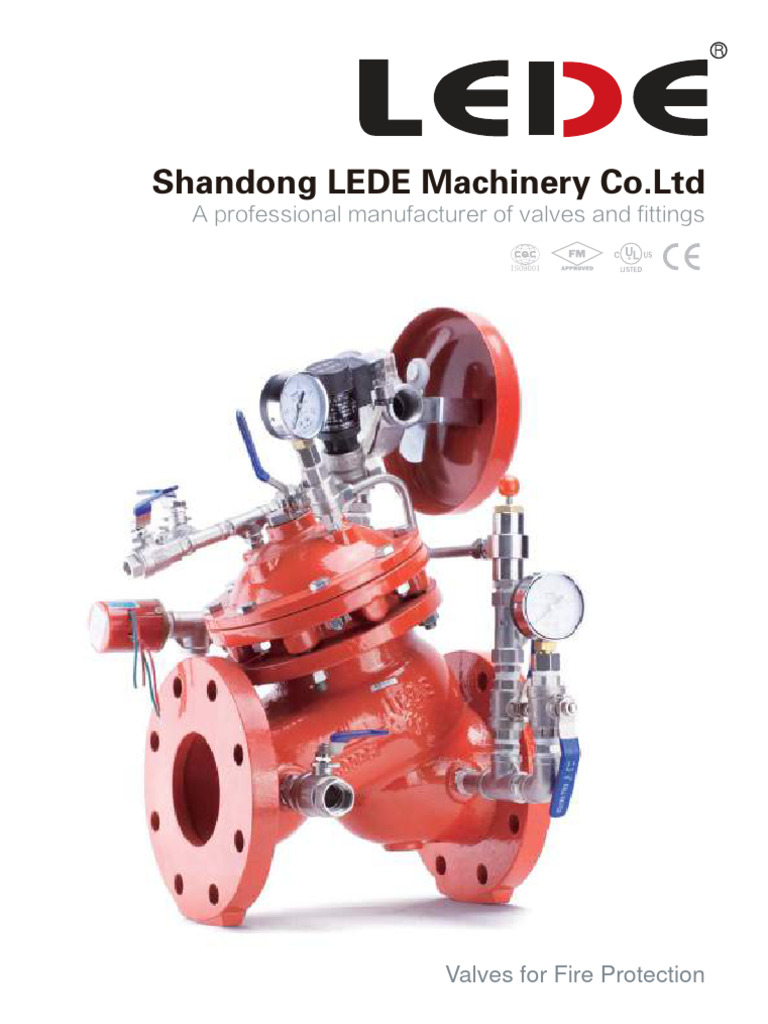 LEDE Products Catalog - Compressed | PDF | Valve | Ductility