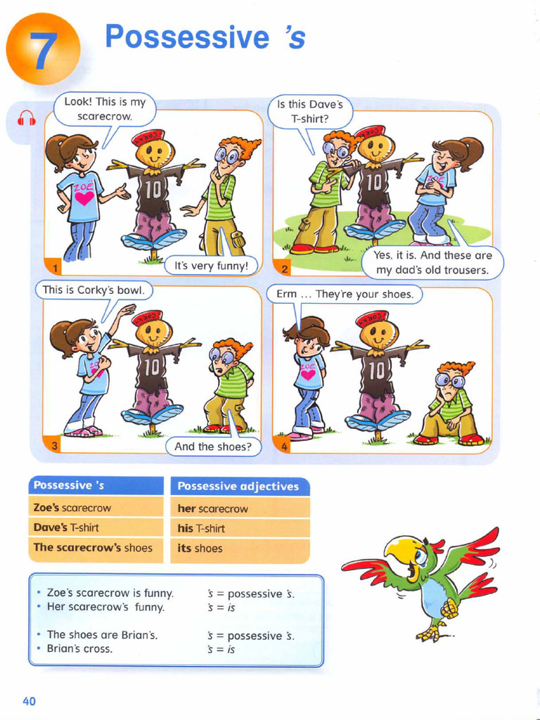 Possessive's | PDF | Languages | Foreign Language Studies