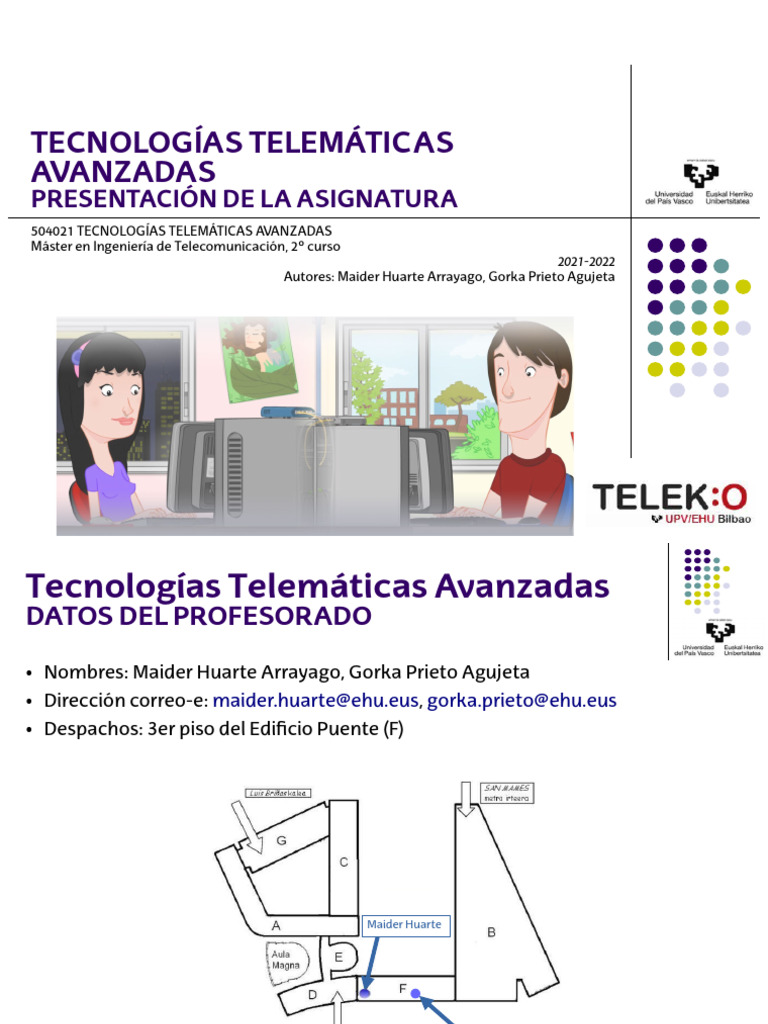 2021-2022 Tta Presentacion de La Asignatura | PDF