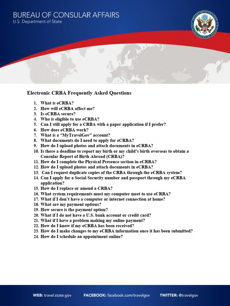 eCRBA CustomerOutreach eCRBA-FAQs 2023 12 06 | PDF | Credit Card | Payments