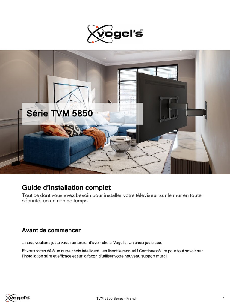 Vogel tvm-5855 | PDF