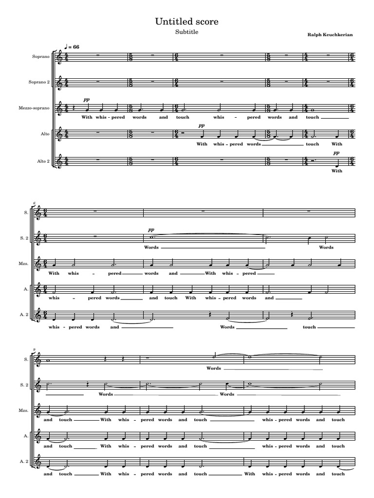 Choir | PDF | Musical Compositions | Choral Music
