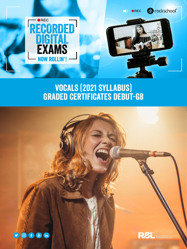 Instrument Guides Vocals D 8 | PDF | Scale (Music) | Minor Scale