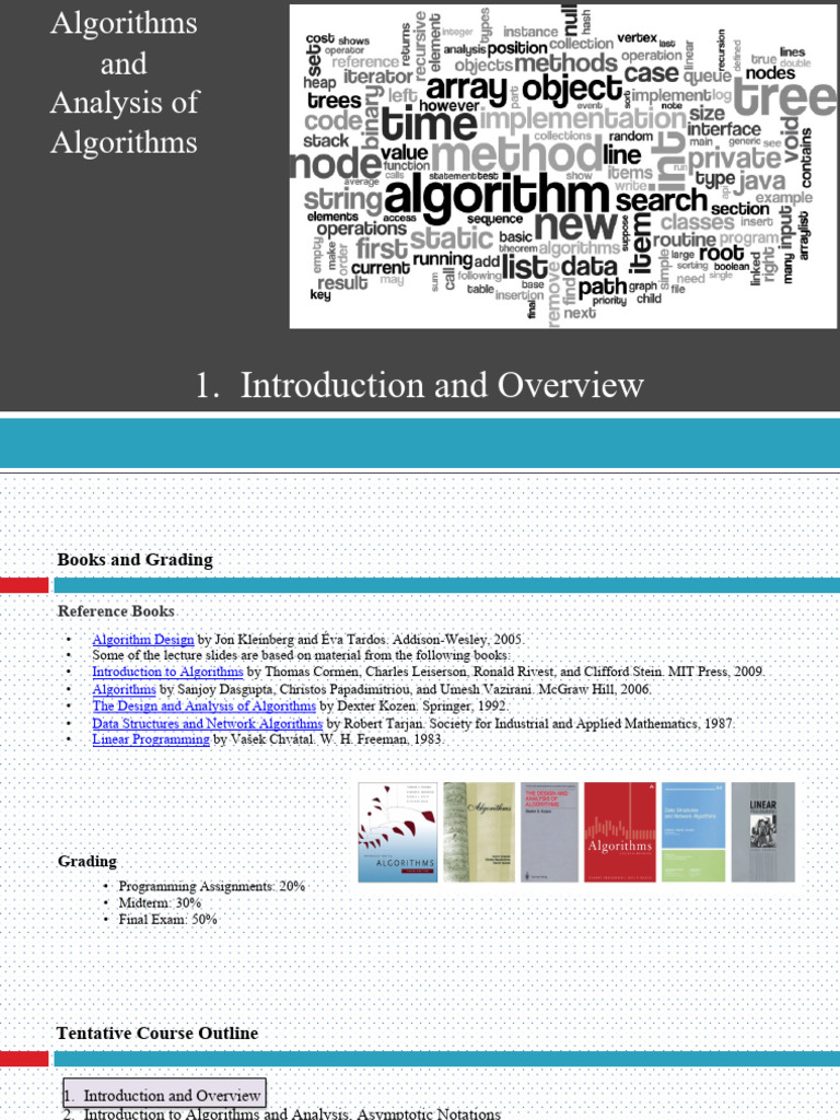 Lec01-Introduction and Overview | PDF | Time Complexity | Computational Complexity Theory
