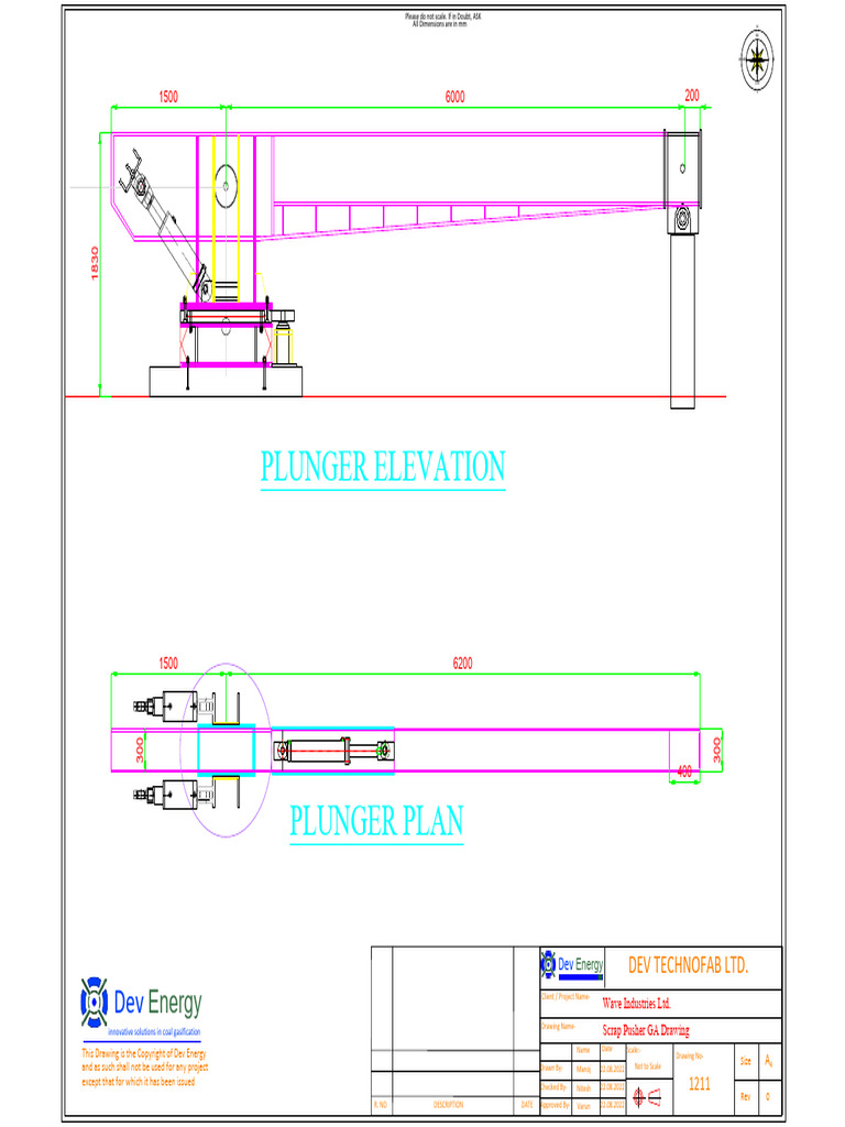 Pusher Drawing Dev Energy | PDF