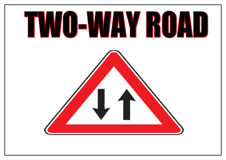 Two Way Road - A3 - 2 | PDF