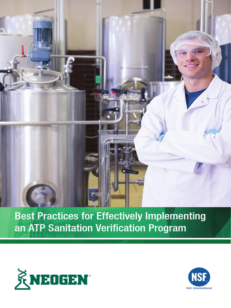 Best Practices For Effectively Implementing An ATP Sanitation Verification Program | PDF ...