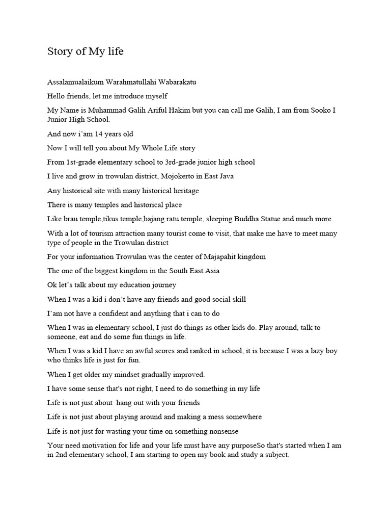 Story Telling Teks | PDF | Self-Improvement