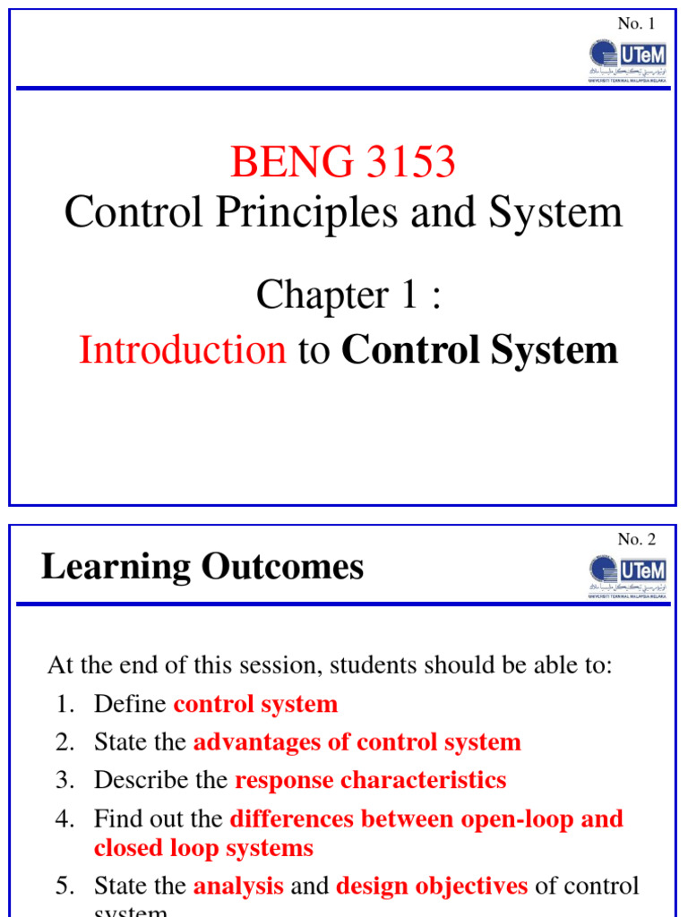 Chapter 1 - v1s | Download Free PDF | Control Theory | Feedback