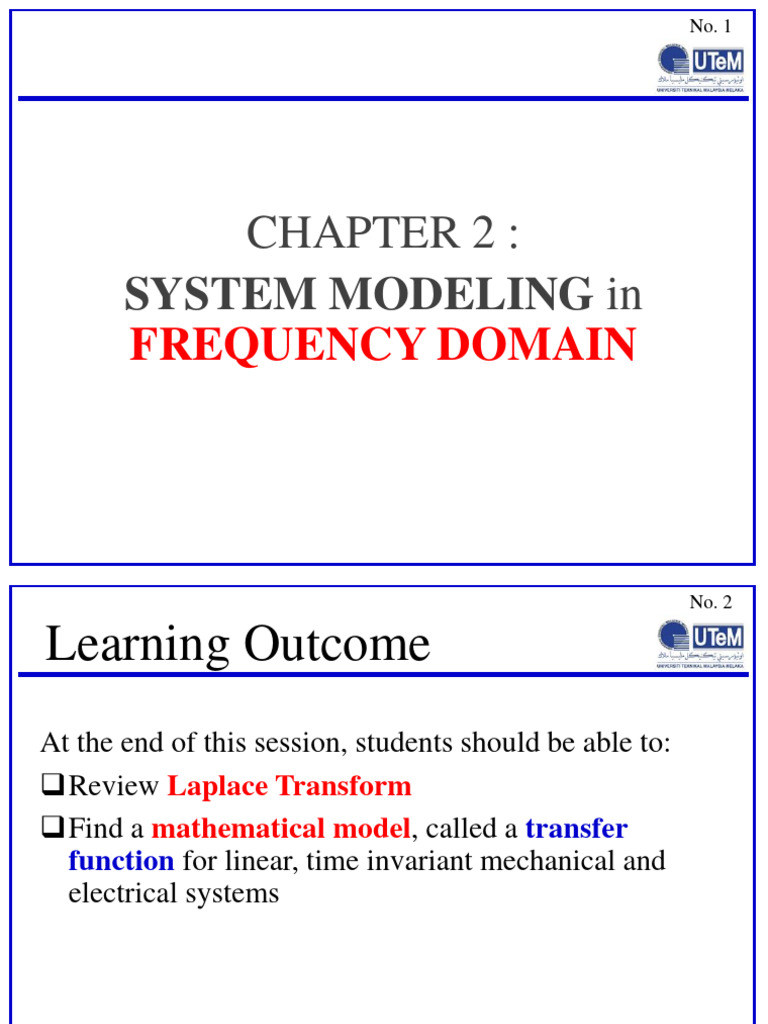 Chapter 2 - v1s | PDF | Laplace Transform | Force