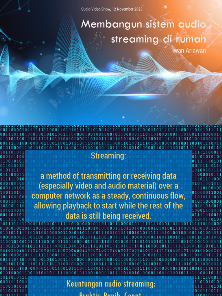 Membangun Sistem Audio Streaming Di Rumah | PDF | Teknologi & Rekayasa