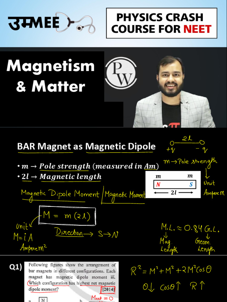 Magnetism and Matter - Lect Notes | PDF | Ferromagnetism | Magnetization