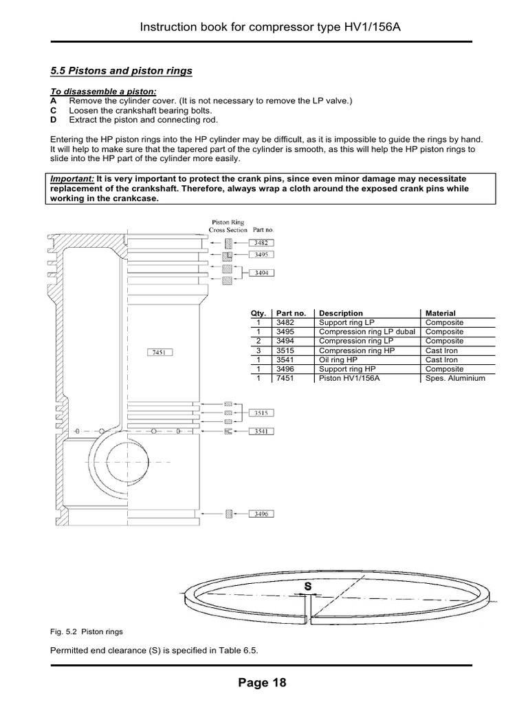 Instruction Manual HVI-156A PART 2 | PDF | Piston | Valve