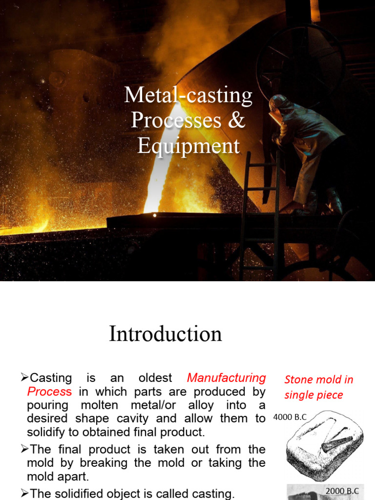 MP-I-Lecture No. 12-13-14 | PDF | Casting | Mechanical Engineering