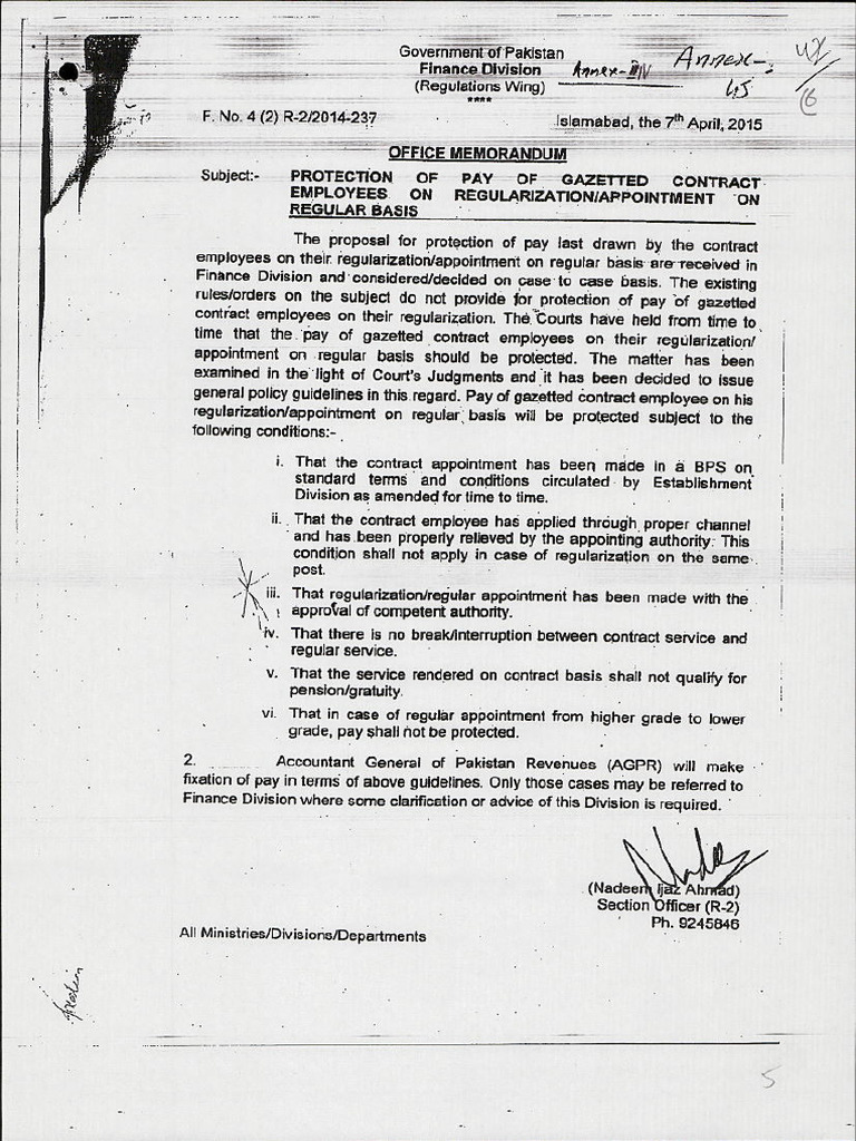 Regularization of Employees | PDF