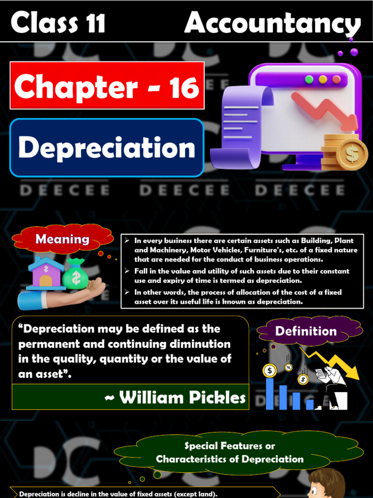 Chapter 16 | PDF | Depreciation | Book Value