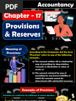 Class 11 Accountancy Provisions and Reserves Notes | PDF | Expense ...