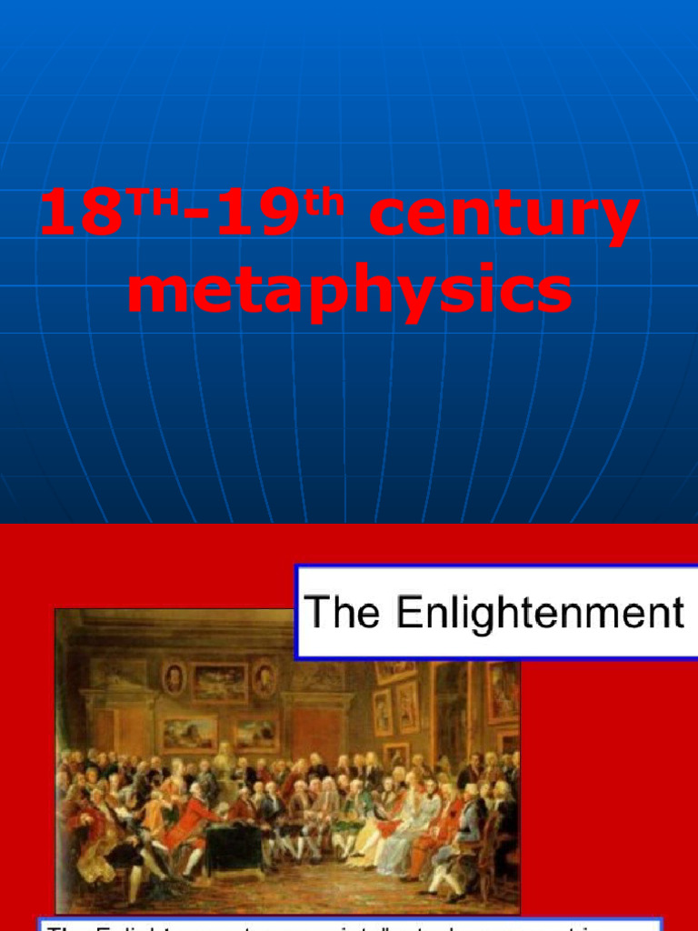 Philosophers of 18-19th Century | PDF | German Idealism | Experience
