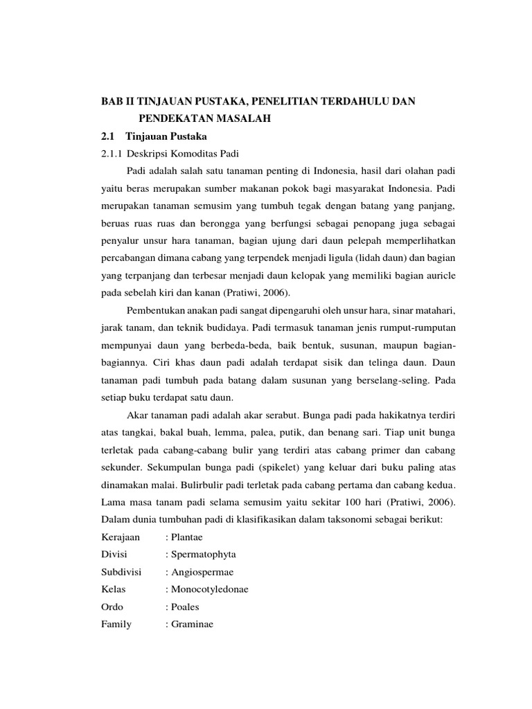 Contoh Penulisan Penelitian Terdahulu | PDF