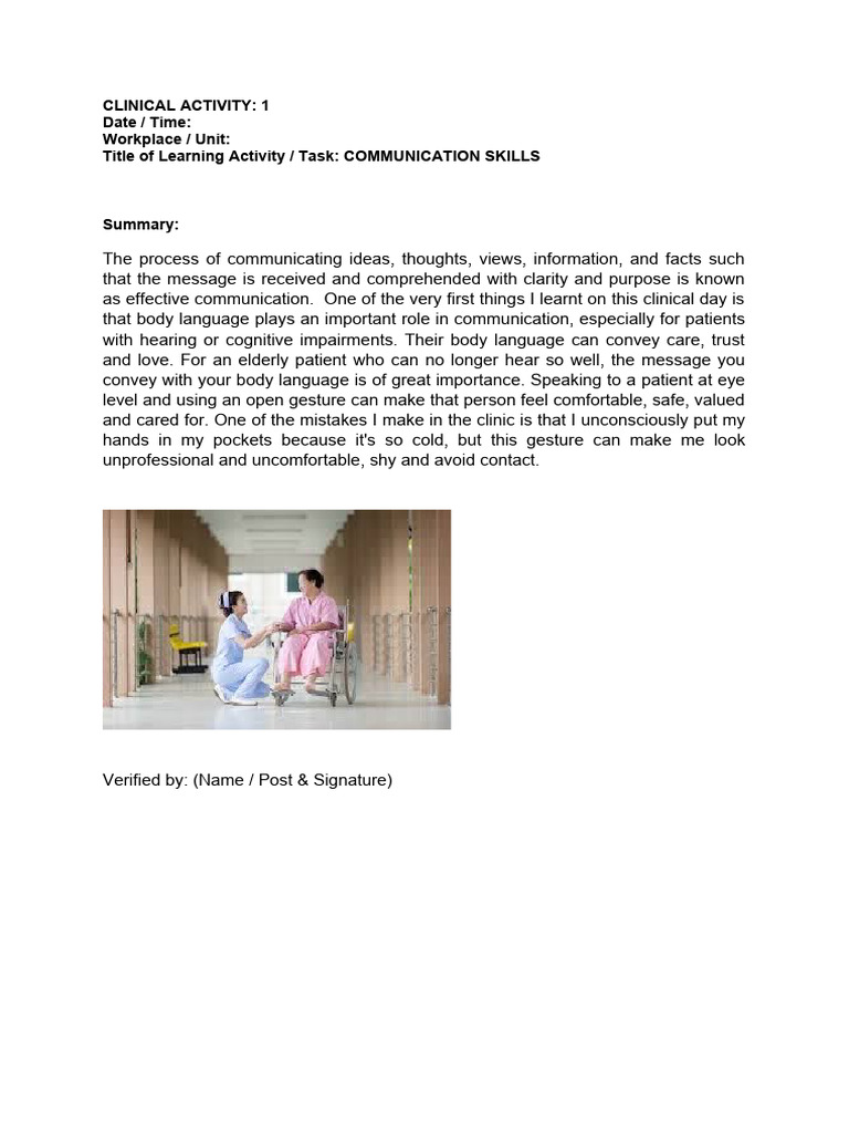 Clinical Activity | PDF