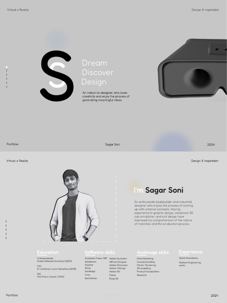 Portfolio 2024 (Sagar Soni) | PDF | Art