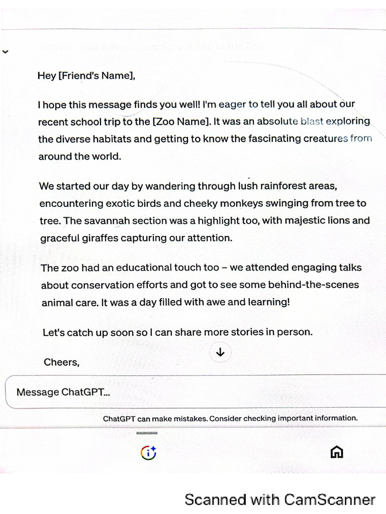 Brainstorming Informal Email | PDF