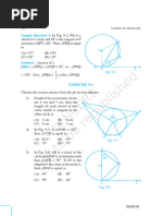RD Sharma Solutions For Class 10 Maths Chapter 10 Circles | PDF ...
