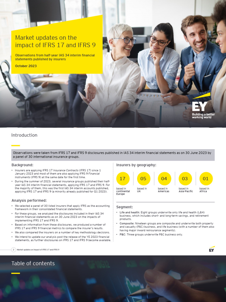 Impact of IFRS 17 and IFRS 9 - Review of HY23 Reporting | PDF