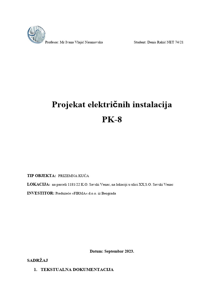 Tekstualna Dokumentacija | PDF