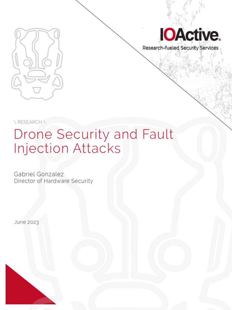 Drone Security | PDF | Unmanned Aerial Vehicle | Encryption