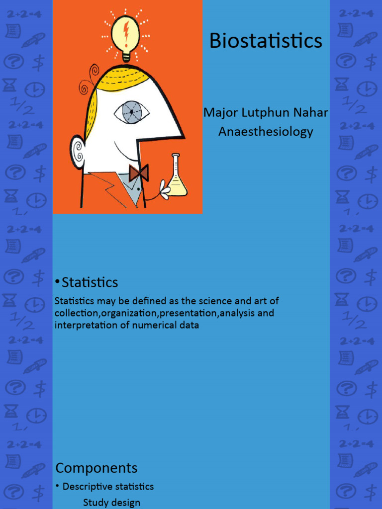 Bio Statistics | PDF | Sampling (Statistics) | Student's T Test