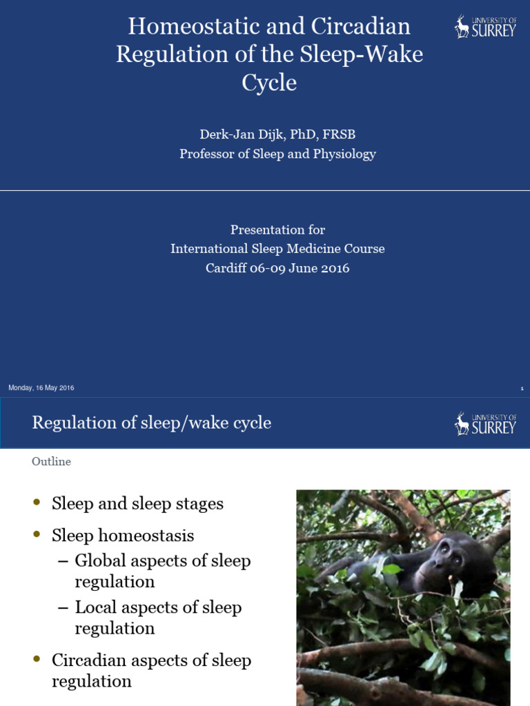 Regulation of The Sleep-Wake Cycle | PDF Regulation of The Sleep-Wake Cycle | PDF