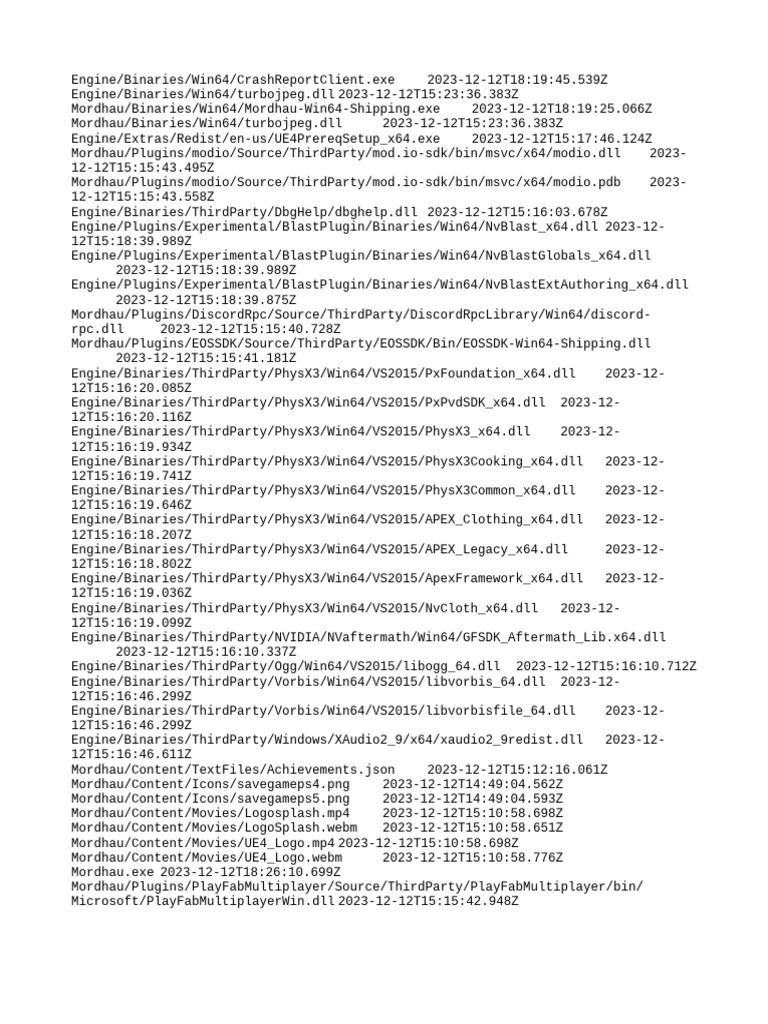 Manifest NonUFSFiles Win64 | PDF | Operating System Families | Computing