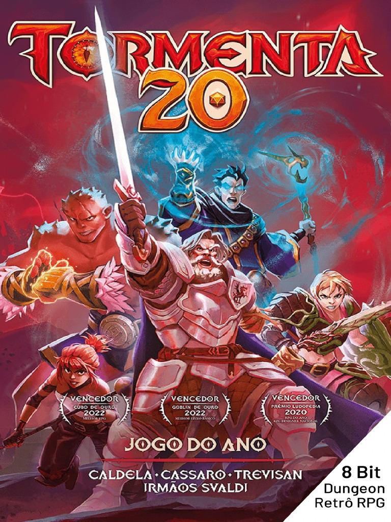 8 Bit Dungeon Retrô RPG - Tormenta 20 2a Edição | PDF