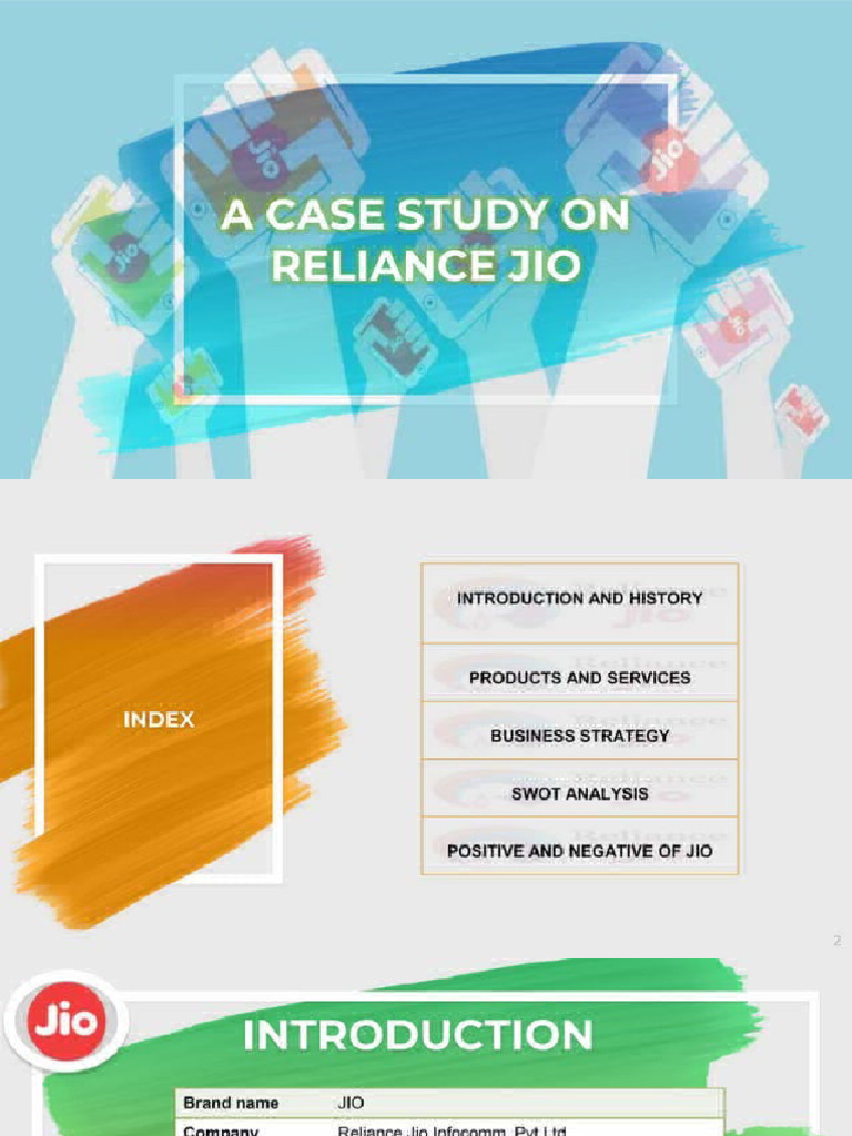 Presentation On Jio | PDF
