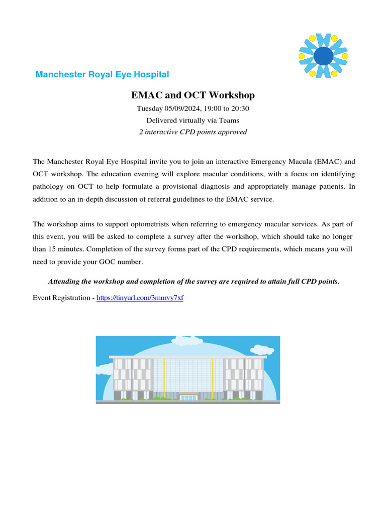 EMAC and OCT Workshop Flyer | PDF