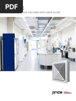 Price LFDC Laminar Flow Diffuser With Hepa Filter Submittal | PDF | Length