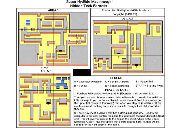 Super Hydlide Maphtrought Hidden Tech Fortress | PDF