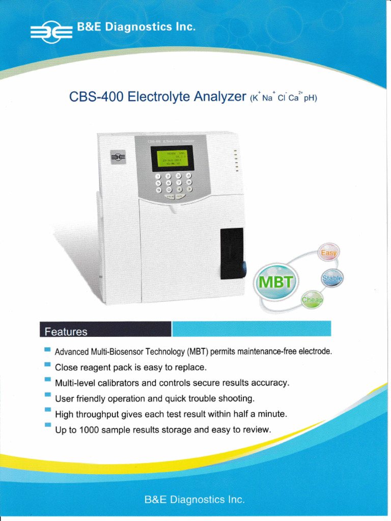 Cbs 400 | PDF | Technology & Engineering