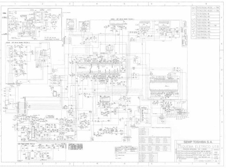 Tv. Semp Toshiba U18 | PDF