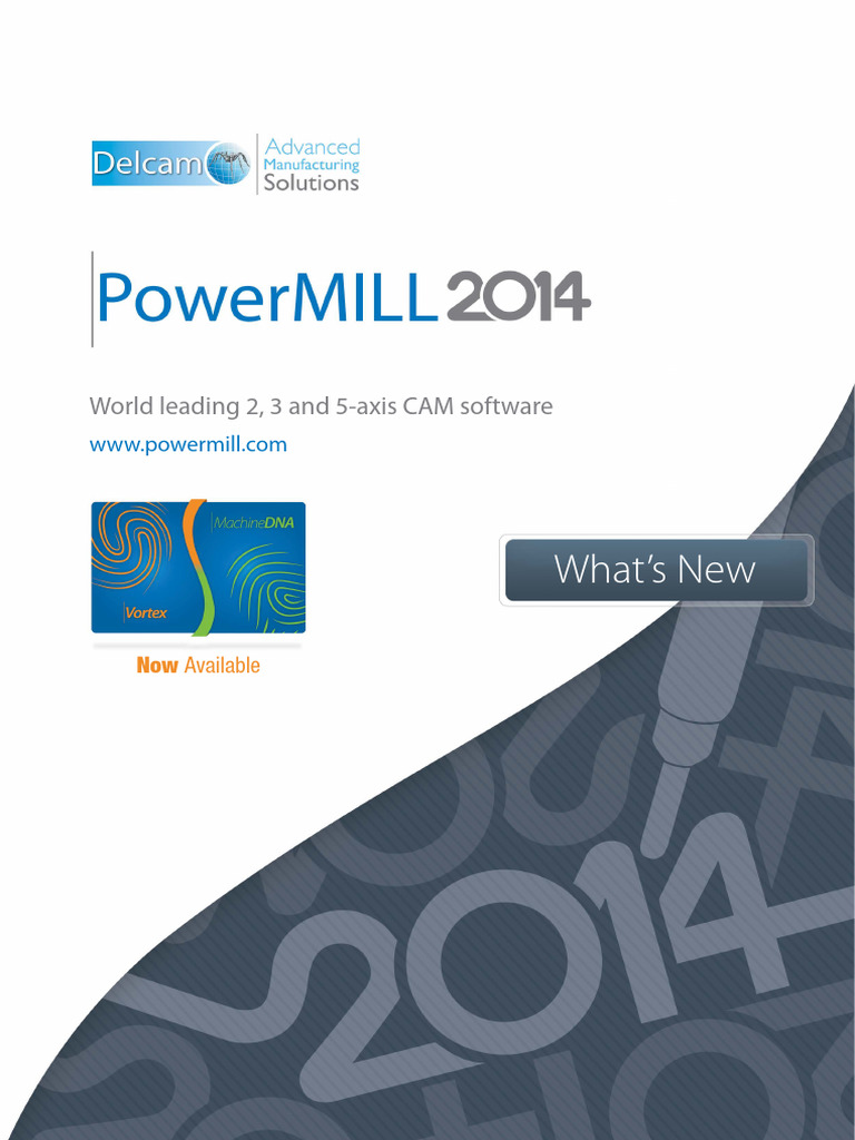 Delcam - PowerMILL 2014 R1 Whats New EN - 2013 | PDF | Computer Aided Design | Machining