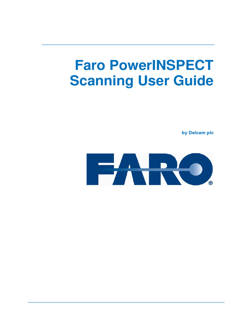 Delcam - PowerINSPECT 2010 FaroScanning EN - 2009 | PDF | Software ...