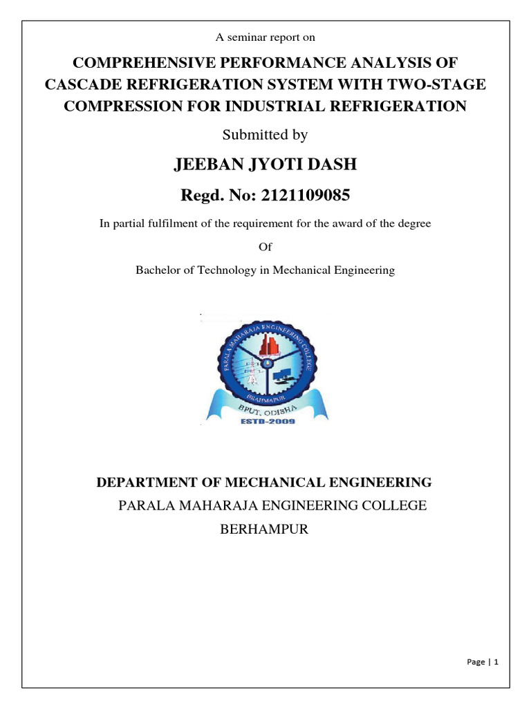 RAC seminar | PDF | Refrigeration | Temperature