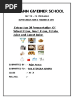 Comparative Study of Fermentation Rates | PDF | Fermentation In Food ...